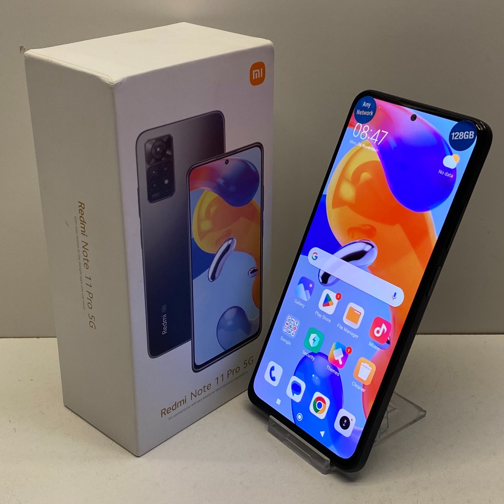 Pre-owned Redmi Note 11 Pro 5G Unlocked Model 2201116SG 128GB Graphite ...